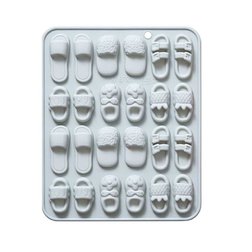 Molde de Mini Chanclas 5 Diseños Diferentes – Moldemanía