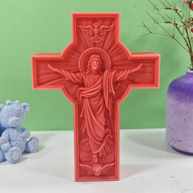 Molde de Cruz Cristo Grande – Moldemanía