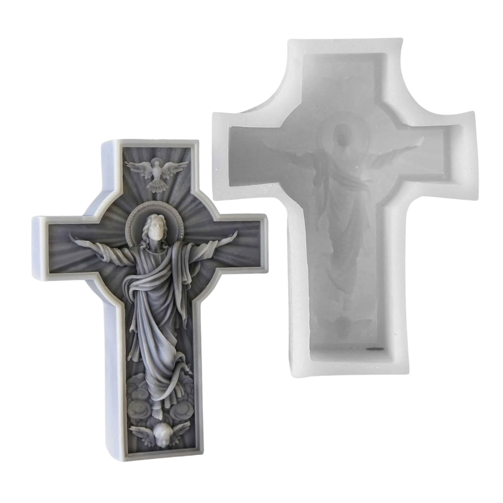 Molde de Cruz Cristo Chica – Moldemanía