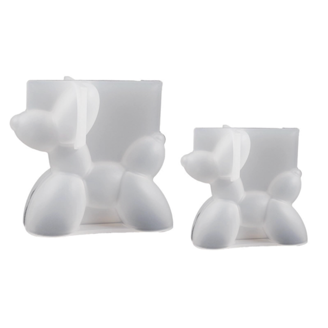 Molde Perro de Globo 4.3cm | Silicona Grado Alimenticio | Moldemania ...