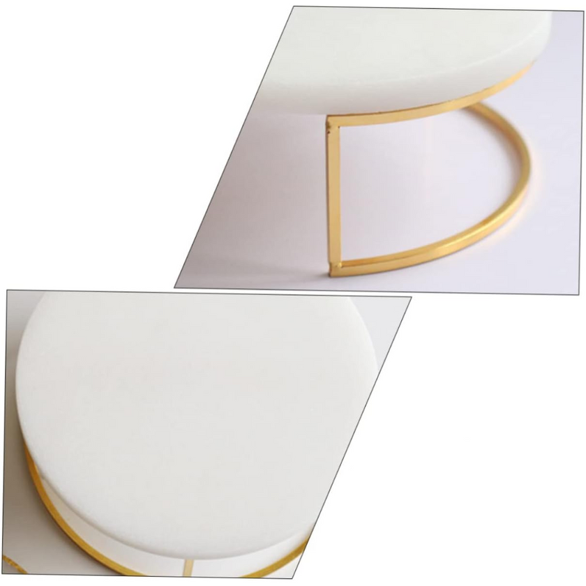 Base de marmol chica para pastel 19.5 cm - Moldemanía