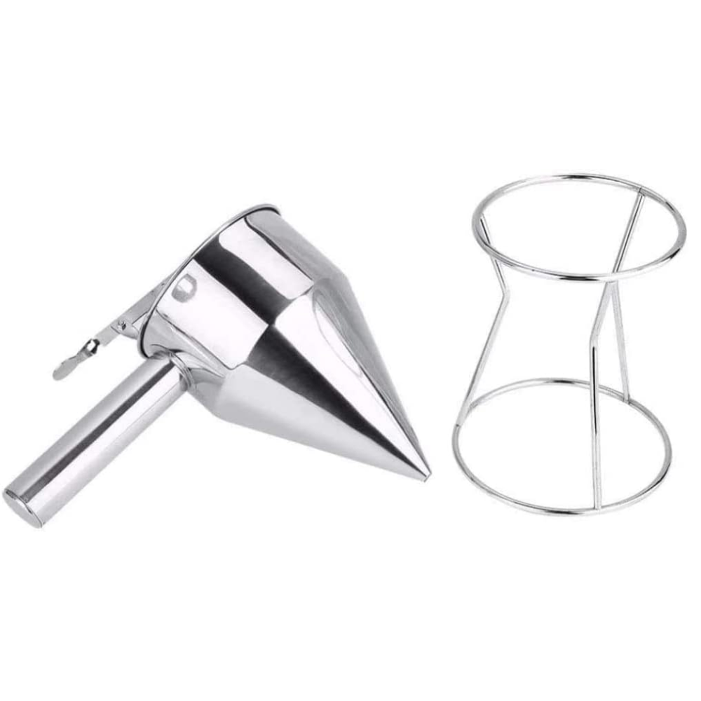 Embudo Dispensador de Cocina y Vela con Soporte – Moldemanía