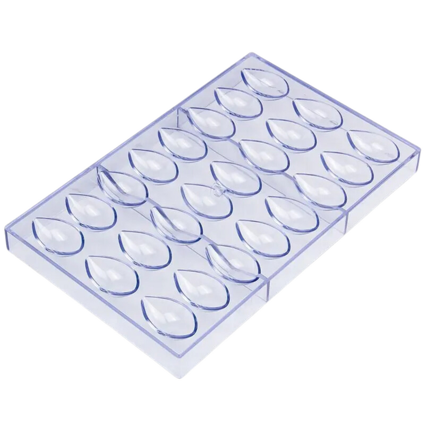 Molde para Chocolate de Gota de Agua Molde de Policarbonato – Moldemanía