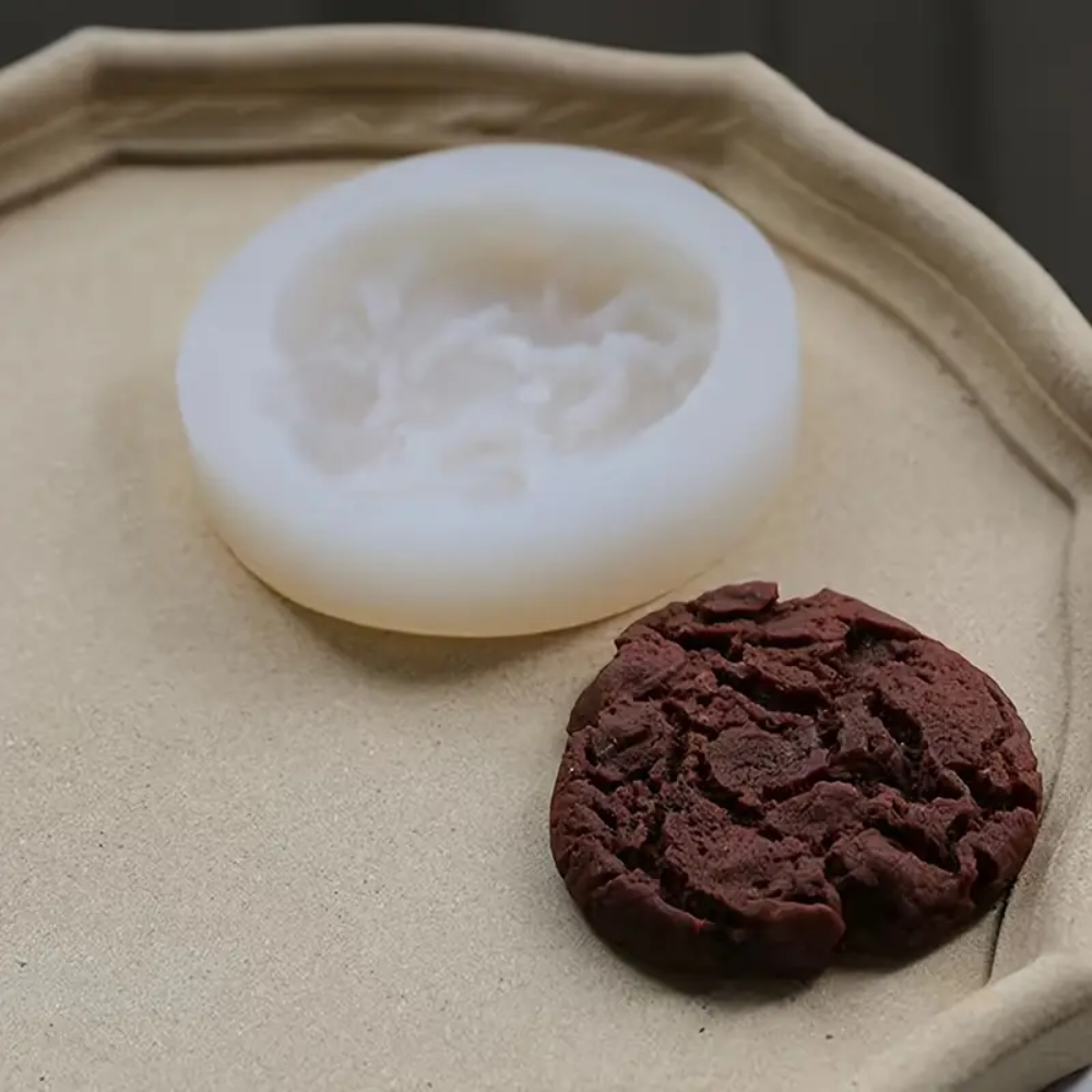 Molde de Silicón para Galleta Tipo Polvoron 3D – Moldemanía