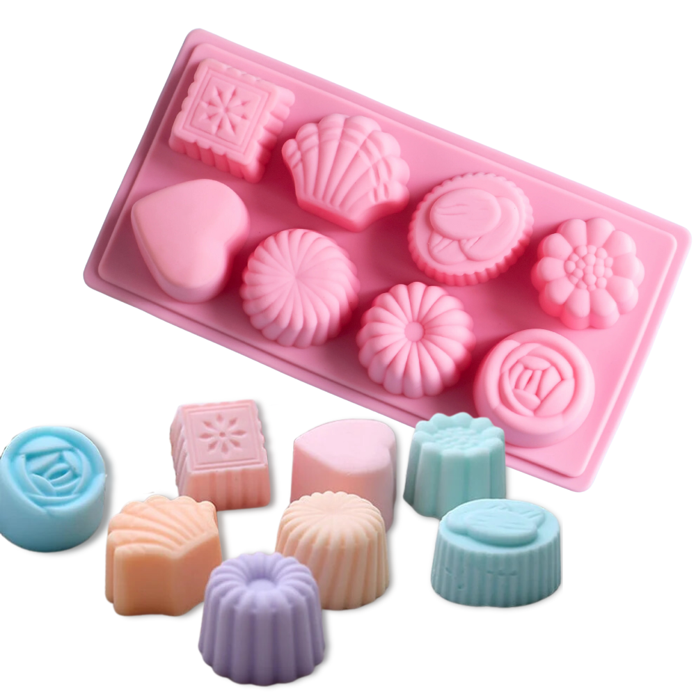 Molde 8 Figuras Love – Moldemanía